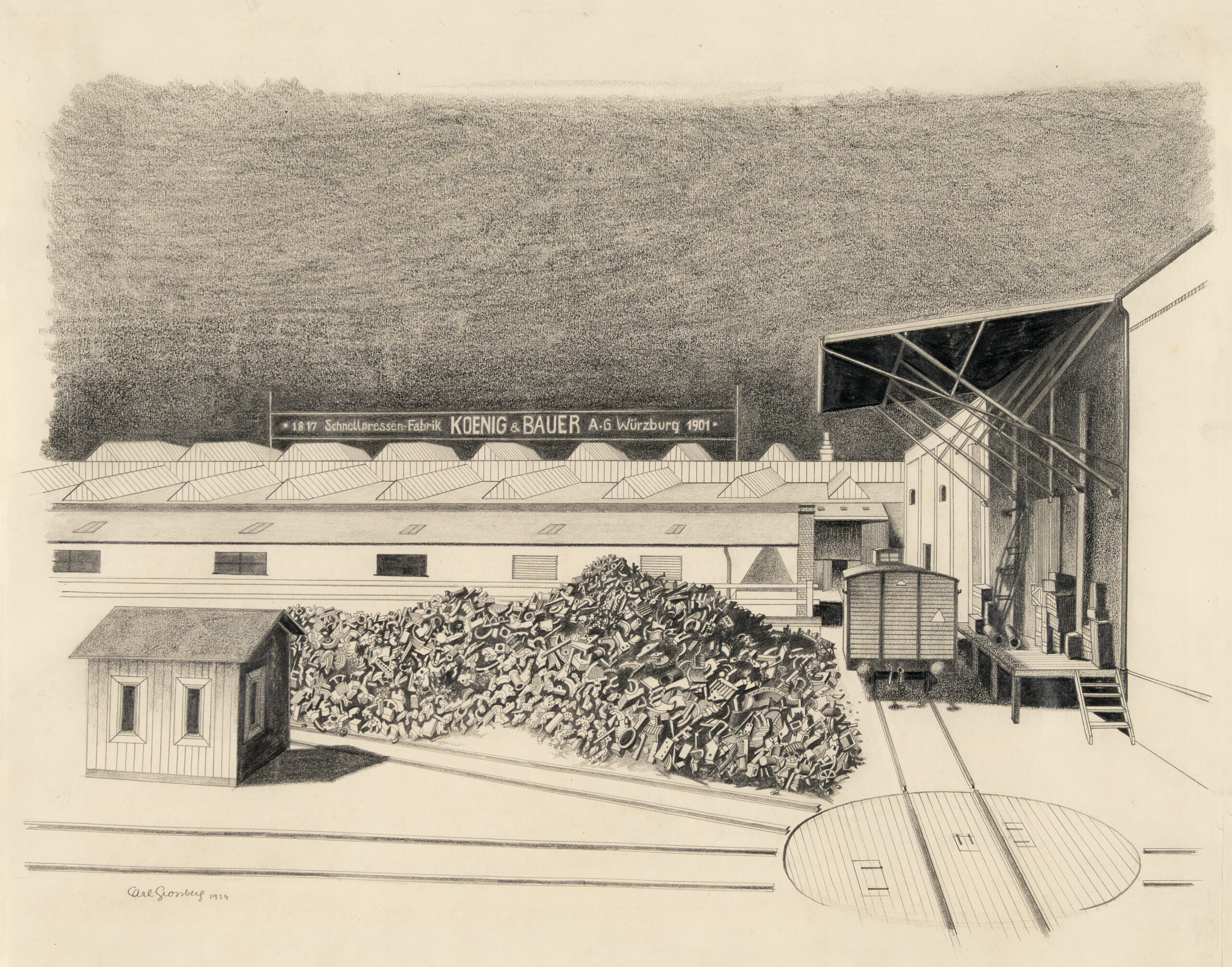 129 - Grossberg, Carl | Lehr Kunstauktionen